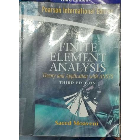 [original] finite element analysis 3rd edition shopee malaysia