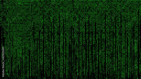 Matrix Style Vertical Text Background Stock Foto Adobe Stock