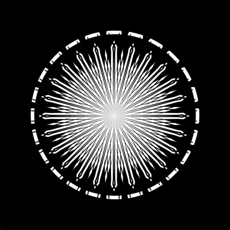 Ornamental Motifs Pattern Circle Shaped For Decoration Motifs Pattern Ornate Background