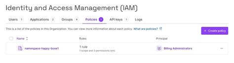 How To Manage Iam Policies Scaleway Documentation