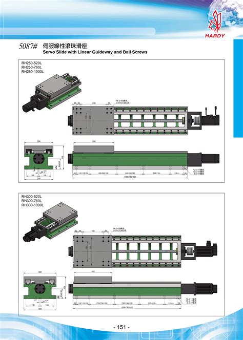 RH Servo LM Slide Table HARDY
