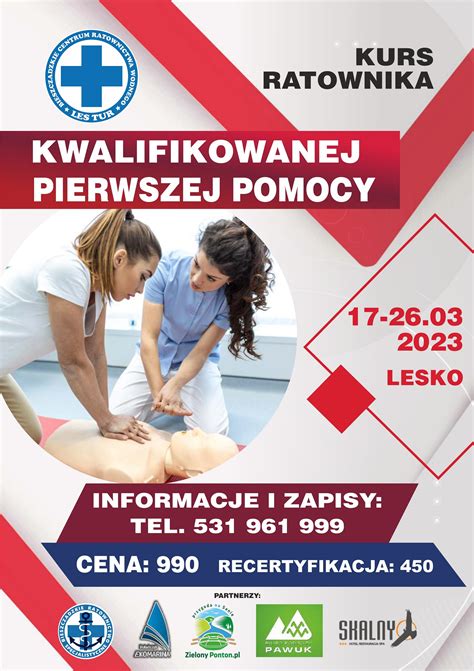 Kurs Kwalifikowanej Pierwszej Pomocy Fundacja Bieszczadzkie Ratownictwo Specjalistyczne