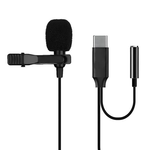 Microfone Satellite Lapela A Fone35C USB C Satellite