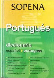 Diccionario Español Portugués Portugues Español Sopena Ramón