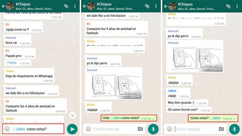 Cómo Mencionar A Alguien En Un Grupo De Whatsapp