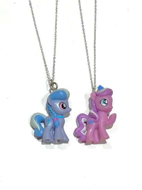 Mlp Friendship Bff Necklaces Repurposed Minifigures Of Diamond Tiara