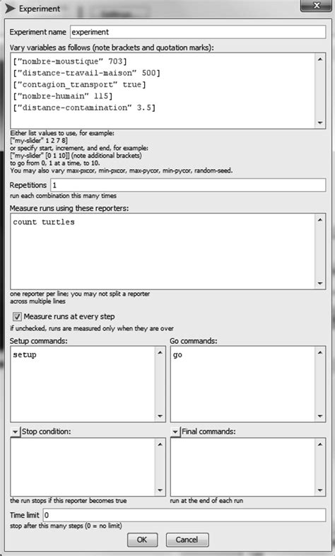 17 Experiment Plan With The Current Parameter Values And A Single