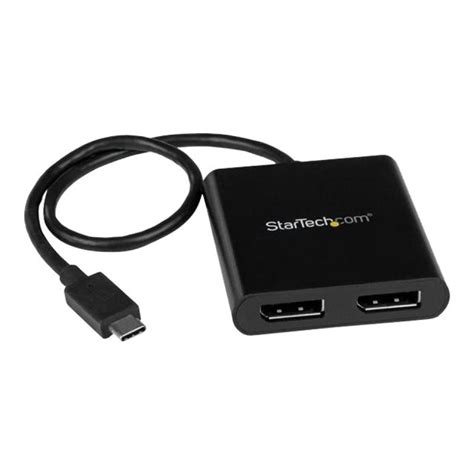 StarTech USB C To DisplayPort Multi Monitor Adapter Winc