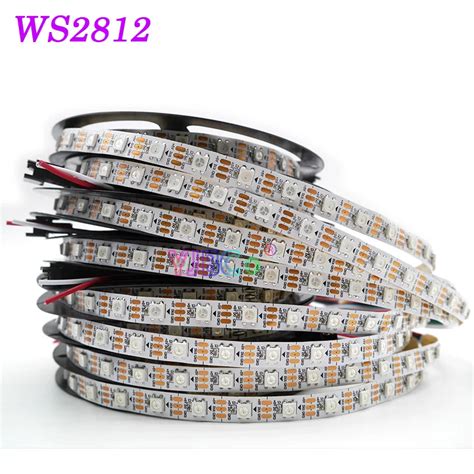 Tira De Luces LED Inteligente WS2812B 5050 RGB Cinta De Ne N Flexible
