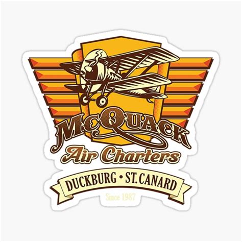 Ducktales Sticker For Sale By Shonuffffeinz Redbubble