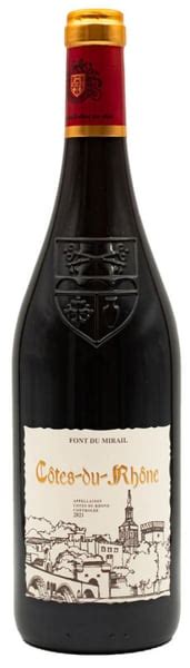Font du Mirail Côtes du Rhône 2022 - 16% | Supervin.dk