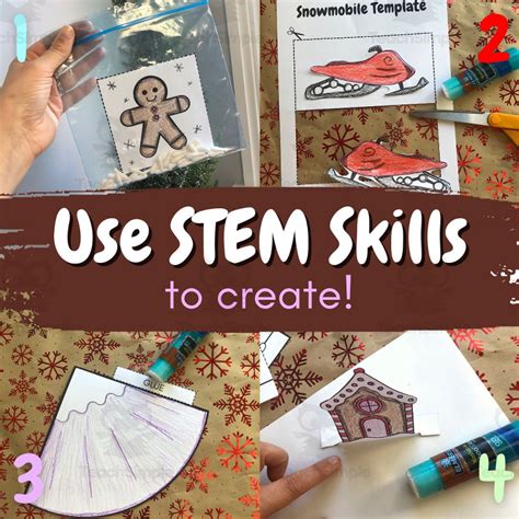 Gingerbread Stem Crafts 4 Gingerbread Man Winter Activities By Teach Simple