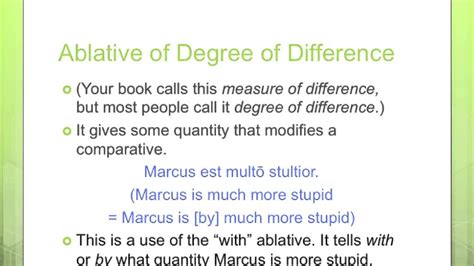 Nominative Genitive Dative Accusative Ablative