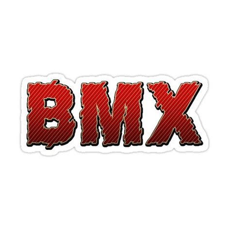Bmx Sticker By Sportst Shirts