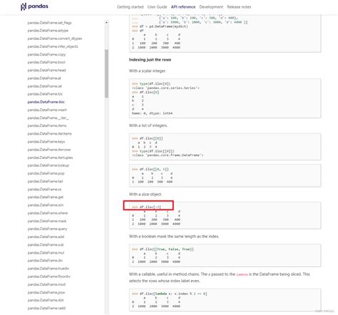 Python Dataframe Iloc Bh1pj 博客园
