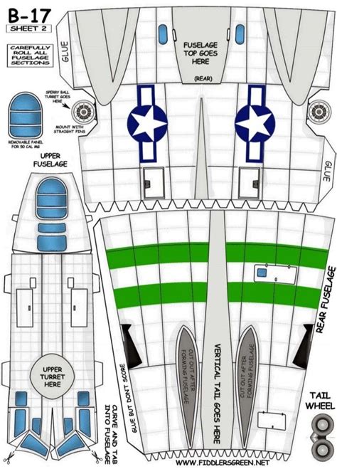 Karton Ww2 Flugzeuge Papiermodelle