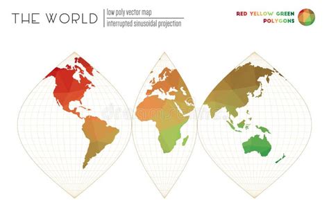Polygonal World Map Stock Vector Illustration Of Business 177897288
