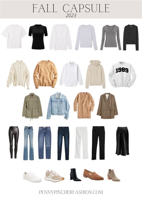 Fall Capsule Wardrobe Penny Pincher Fashion Blog In 2024 Capsule