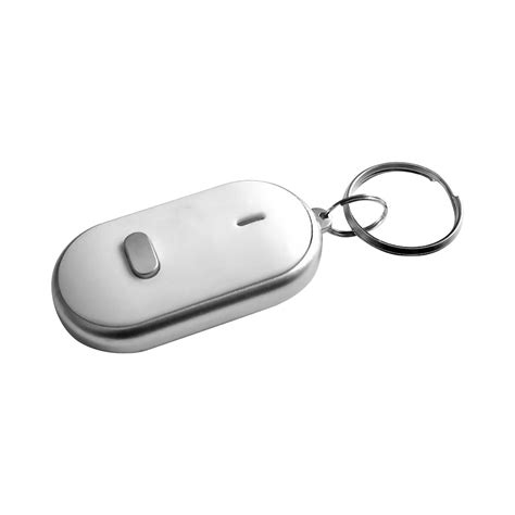 Flameee Portable Led Lost Key Finder Locator Keychain Whistle Sound