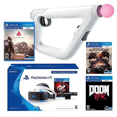 Playstation Vr Fps Classic Bundle 5 Items Playstation Vr Gran Turismo Bundle Psvr Doom Vfr