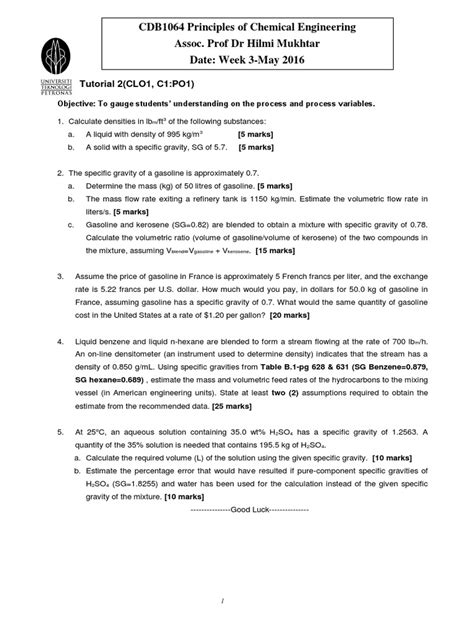 Process Process Variables Pdf