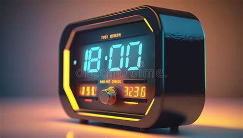Electronic Table Clock Stock Illustrations 643 Electronic Table Clock