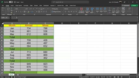 multiple sum in excel by shortcut how to do multiple sum in excel