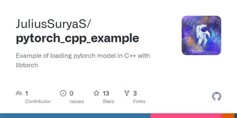 github juliussuryas pytorch cpp example example of loading pytorch