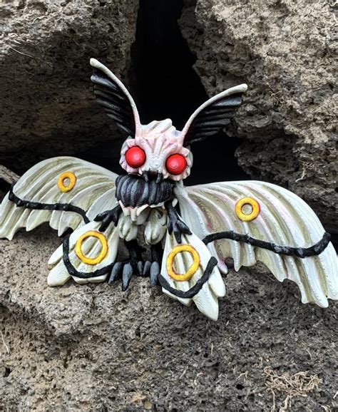 Mothman 3d Model By Twisty Prints On Thangs