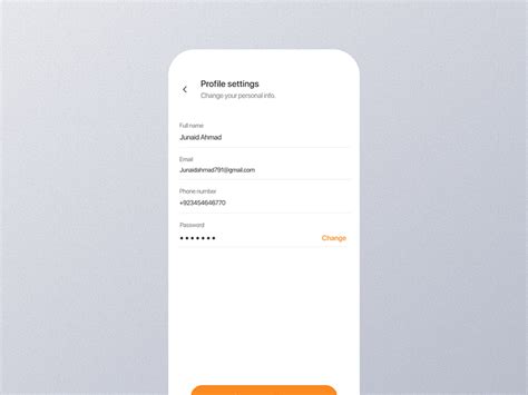 Profile Setting Mobile App Ui By Ui Ants On Dribbble