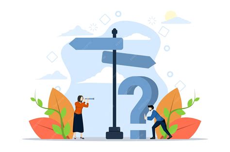 Premium Vector Vector Illustration Of Decision Making Concept With