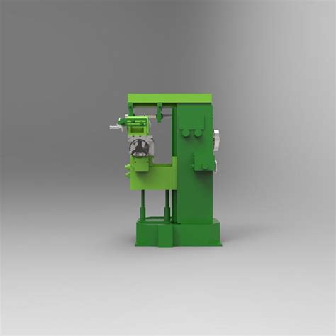 Milling Machine銑床3D模型圖紙 STP格式 每日頭條