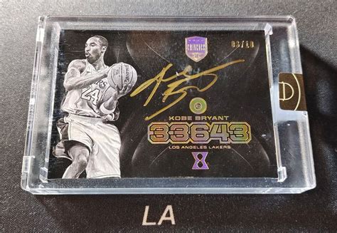 【la拍卖精品】2017 Panini Kobe Eminence Kobe Bryant 科比大真金 湖人 科比 布莱恩特 生涯得分记录
