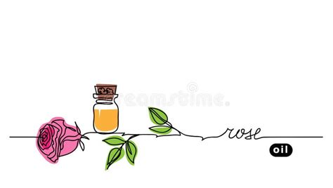 Rose Flower Minimalistic Tatoo Design One Continuous Line Drawing