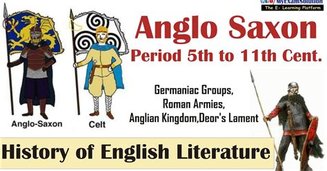 Anglo Saxon Period In History Of English Literature My Exam Solution