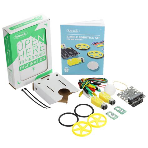 Kitronik Simple Robotics Kit For The Bbc Microbit Kitronik Ltd