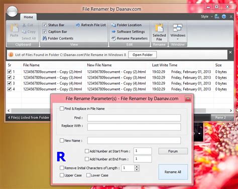 Rename Files In Windows 8