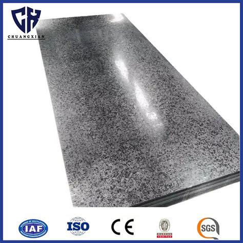 22 Gauge Gi Sheet High Quality Regular Spangle Galvanized Steel Sheet Plate China Roofing