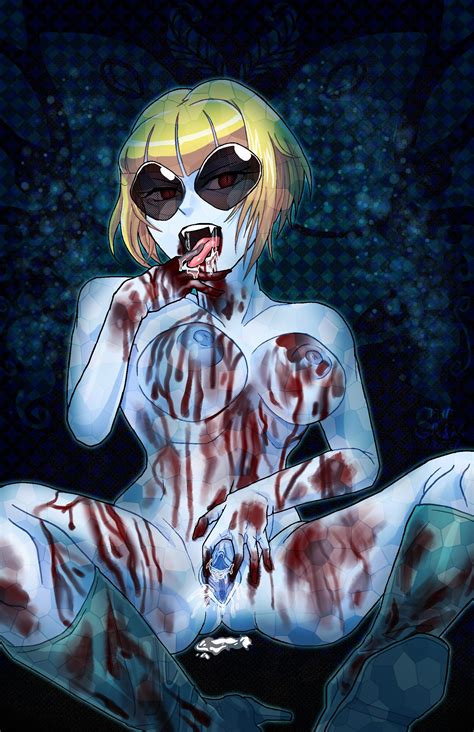 Rule 34 Blonde Hair Blood Boktai Red Eyes Sunglasses White Duneyrr