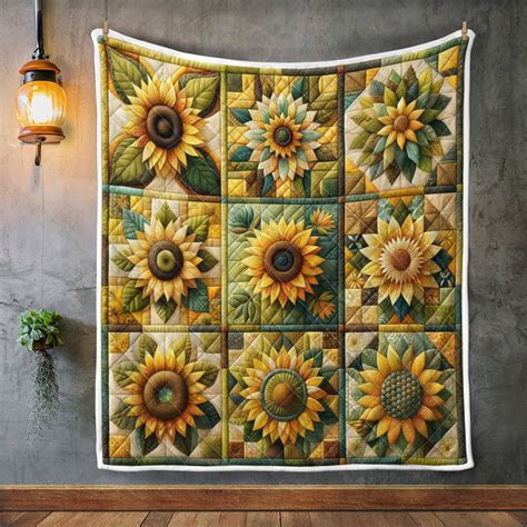 Sunflower Quilt Patterns Namavox