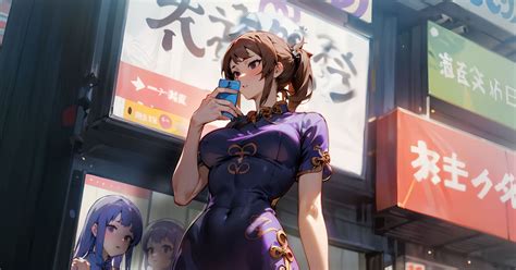 Macrophilia Tall Girl Girl ちょっと大きい系娘22 Pixiv