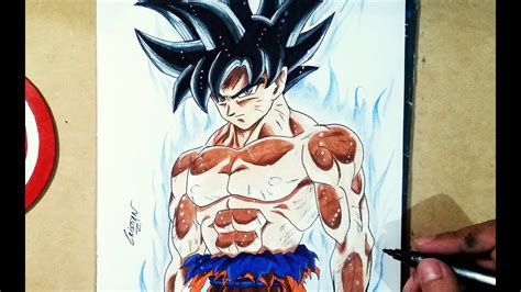 Confirmar Atlántico Atmósfera Goku Ultra Instinto A Lapiz Bruscamente
