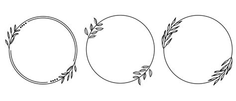 Leaf Frame Vector Art Icons And Graphics For Free Download