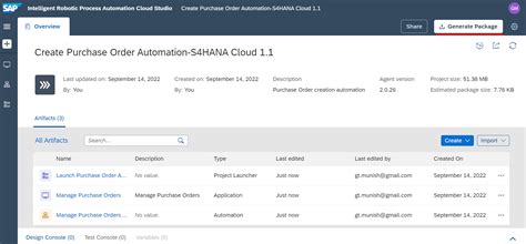 Automating Creation Of Purchase Order Process With Sap Community