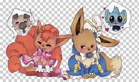 Eevee And Vulpix