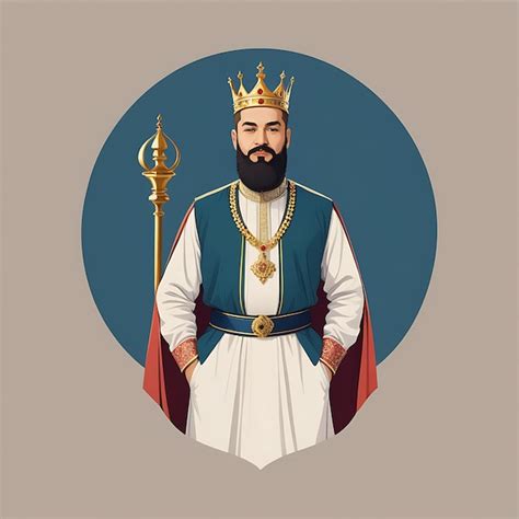 Premium Ai Image King Logo