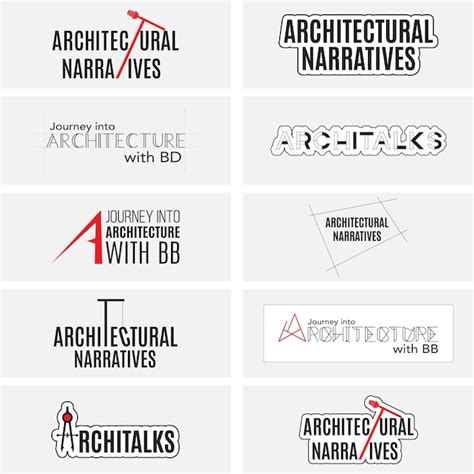 Arquitectura Del Logotipo O Texto De Estilo De Tipo De Logotipo