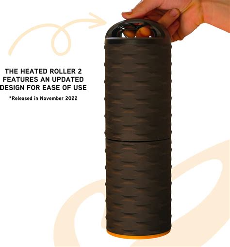 Moji Heated Roller Heat Therapy Dual Therapy Foam Roller Targeted