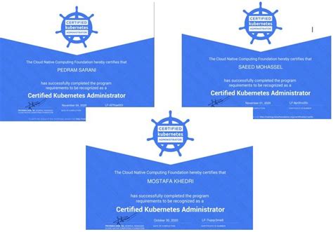 Mohsen Mahdavifar On Linkedin Kubernetes K8s Cncf Cka