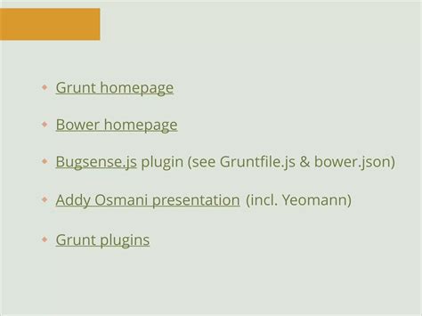 Automating Front End Workflow PPT